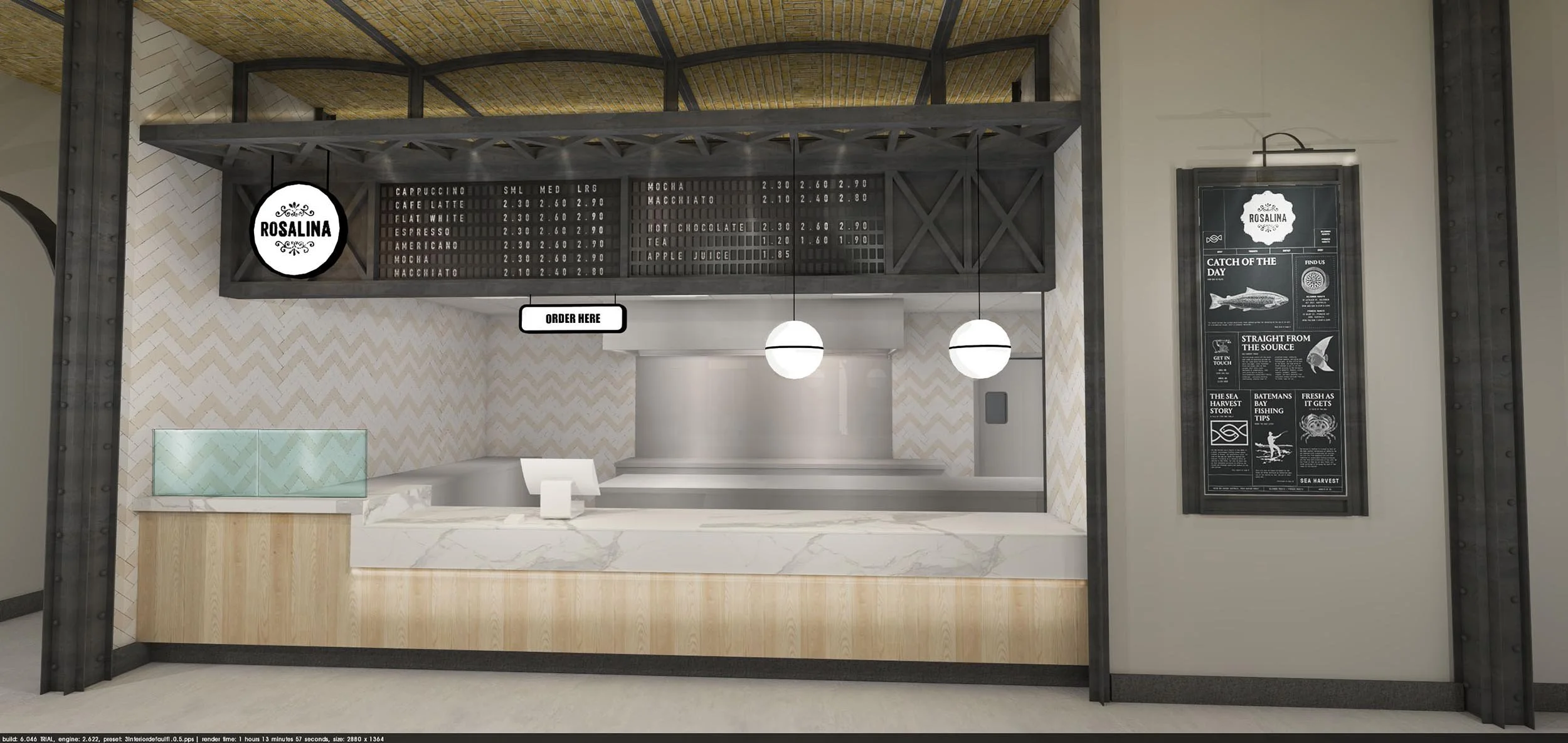 Photos - hospitality - Food Hall (Conceptual) — Libby Slader Design